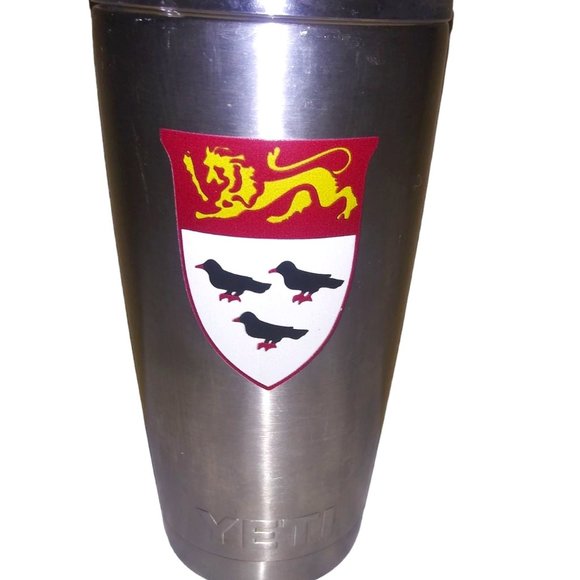 Yeti | Dining | Yeti Canterbury Coat Of Arms Silver Tumbler Cup With ...
